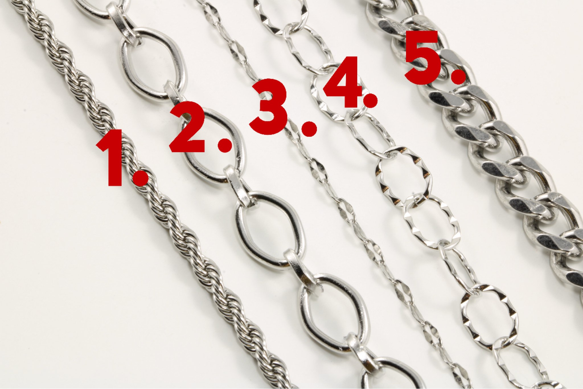 Silver Chain Non-tarnish Custom Length Silver Chain Silver - Etsy Canada