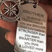 Keychain Gift for Brother - Personalized Best Brother Keychain - Custom ...