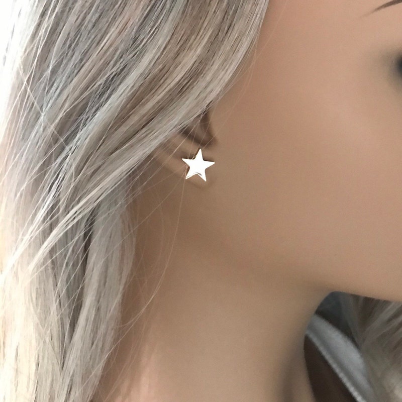 Star Shaped Studs - Etsy