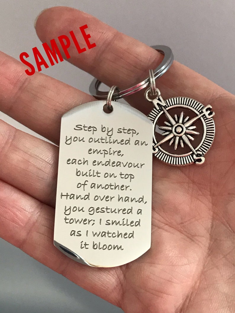 Keychain Gift for Brother - Personalized Best Brother Keychain - Custom ...