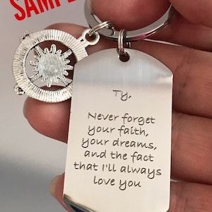 Keychain Gift for Brother - Personalized Best Brother Keychain - Custom ...