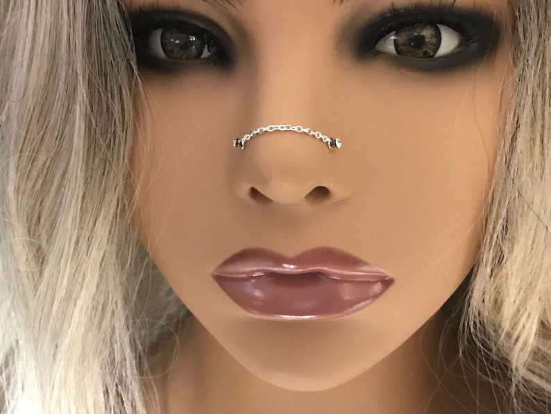 Nose Chain - Nose Chain for Nose Studs - Piercing - Body Chain Jewelry ...