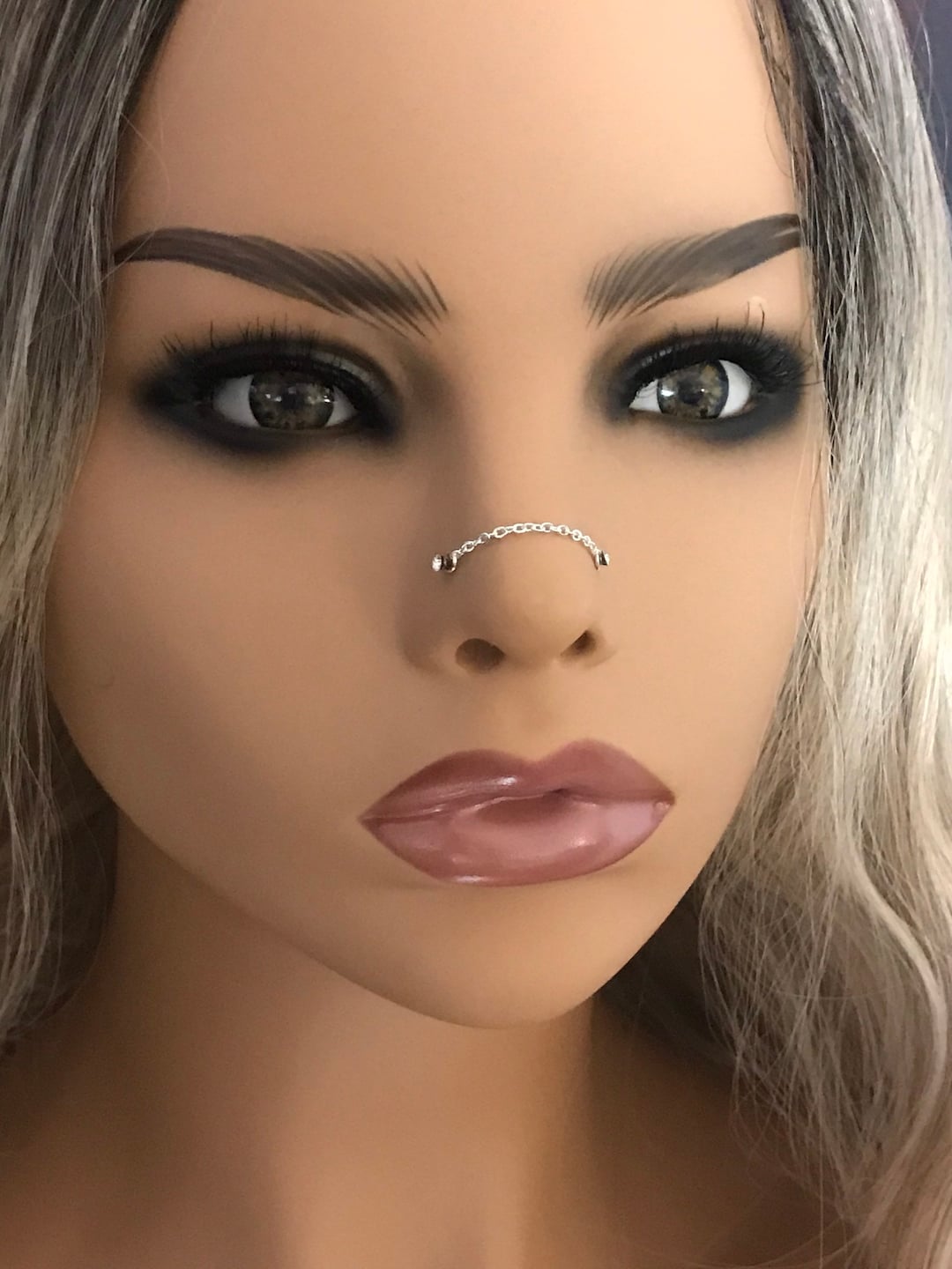 Nose Chain - Nose Chain for Nose Studs - Piercing - Body Chain Jewelry ...