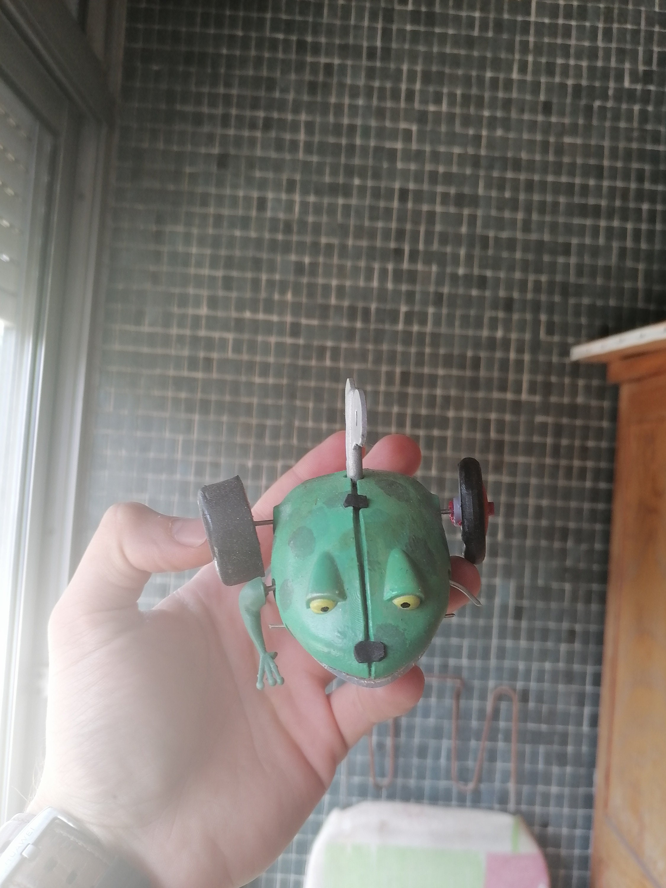 Toy Story Sid Toy Wind up Frog - Etsy