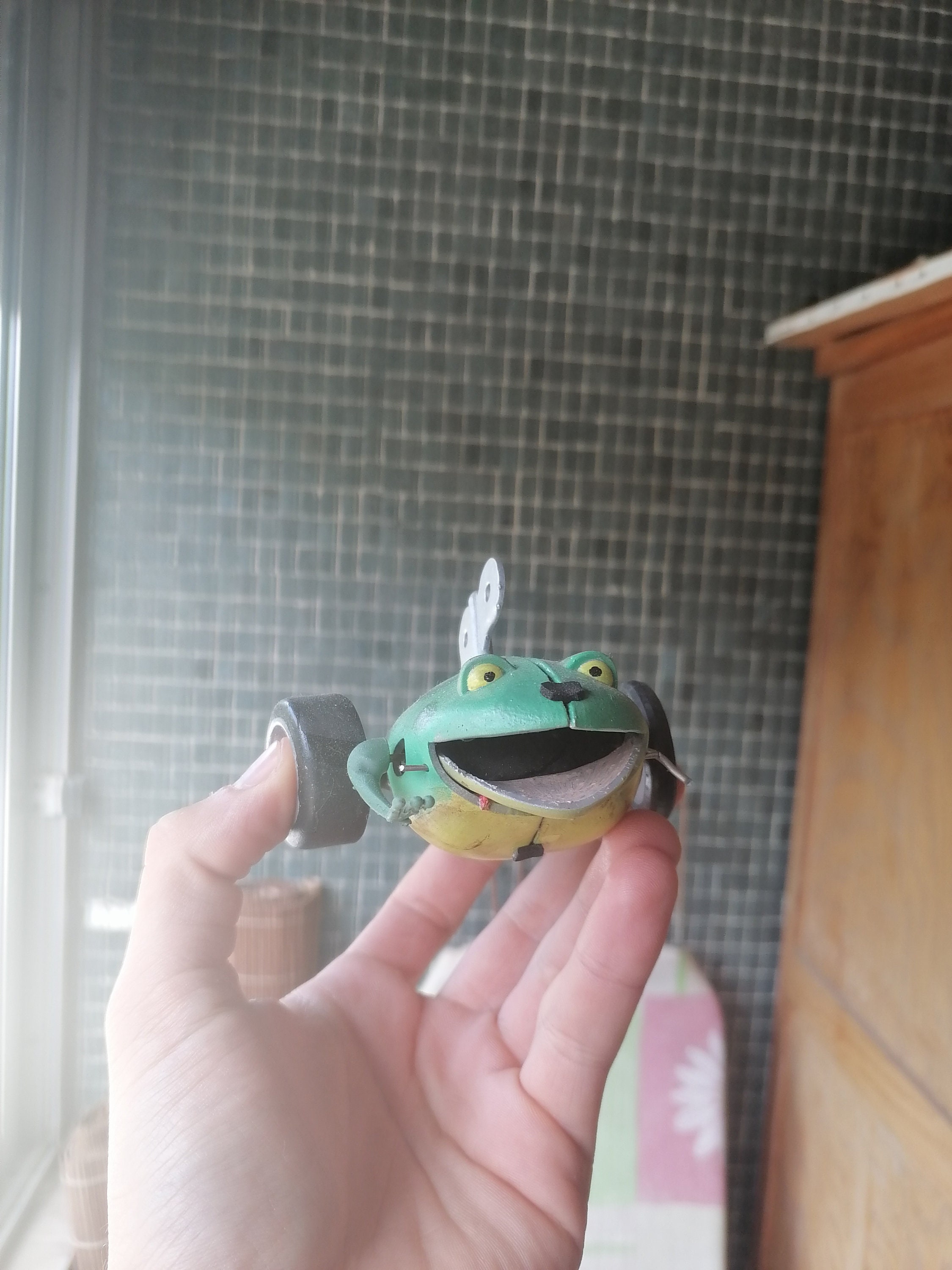 Toy Story Sid Toy Wind up Frog - Etsy