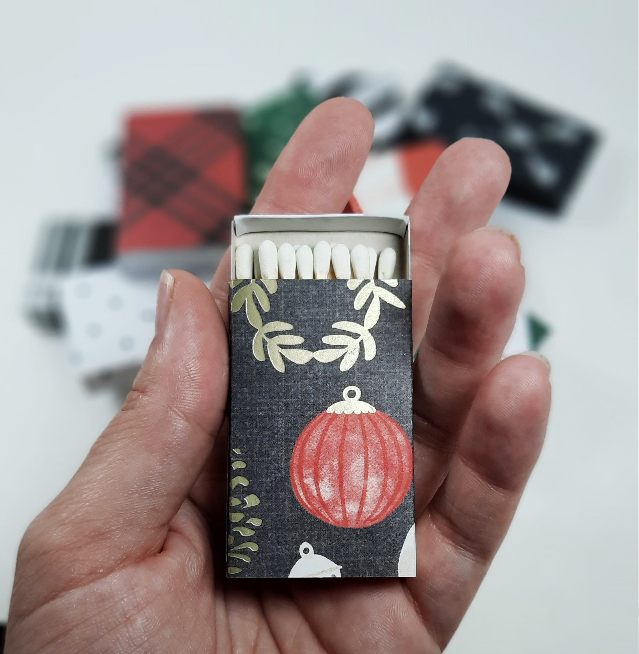 Decorative Matchboxes - Shabby Chic Christmas Collection - Set of 5 or ...