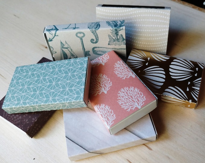 Decorative Matchboxes Beach Collection Set of 5 or 10 - Etsy