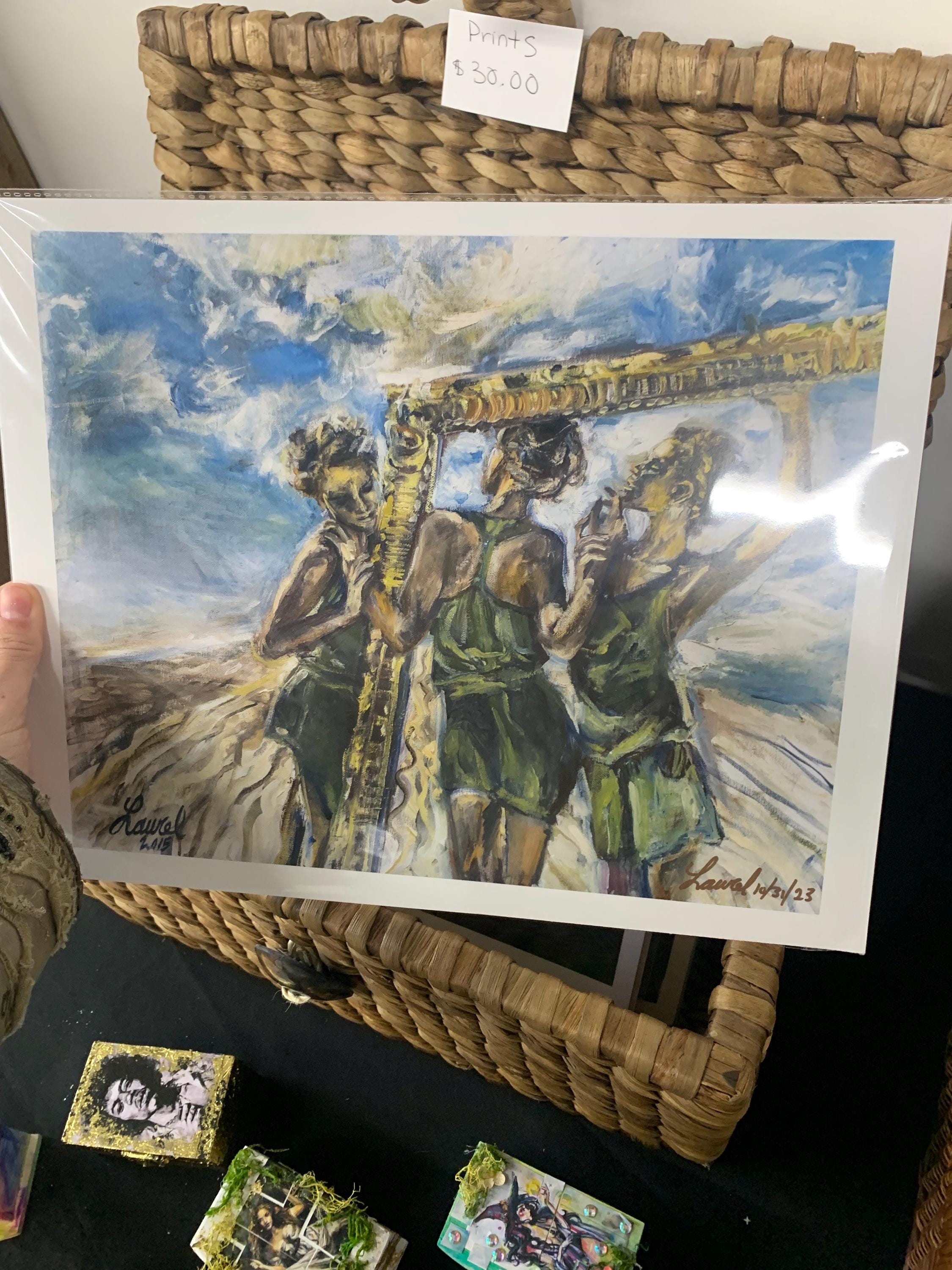 Fractured Print - Etsy