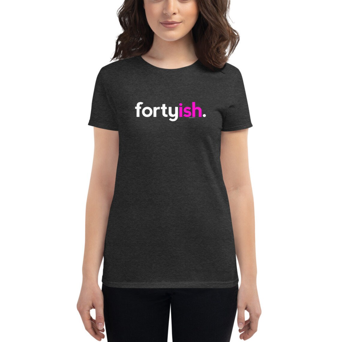 40ish Birthday Shirt Women Fortyish Party Card Tees Forties - Etsy