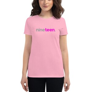 19th Birthday Shirt 19 Nineteen | Girls Women Teen Gifts Decorations ...