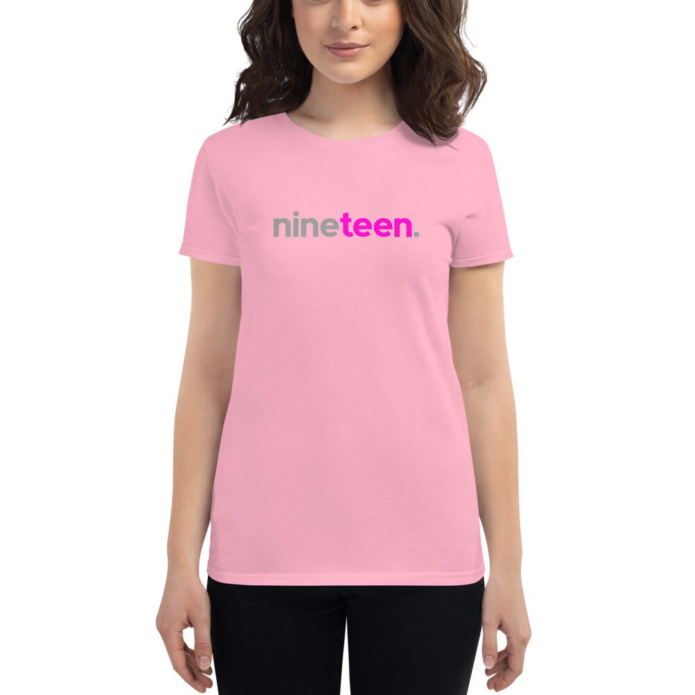 19th Birthday Shirt 19 Nineteen | Girls Women Teen Gifts Decorations ...