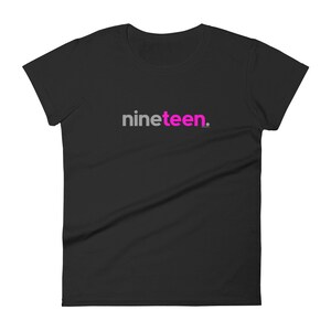 19th Birthday Shirt 19 Nineteen | Girls Women Teen Gifts Decorations ...