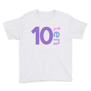 10th Birthday Shirt Girl 10 Year Old | 10th Birthday Gifts | Kids Gift ...