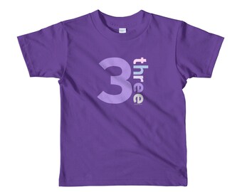 3rd Birthday Shirt Girl 3 Year Old Girls 3rd Birthday Shirt | Etsy