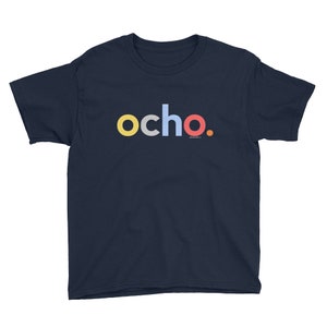 8th Birthday Shirts for Boys 8 Ocho Anos | Age Eight Year Old Birthday ...