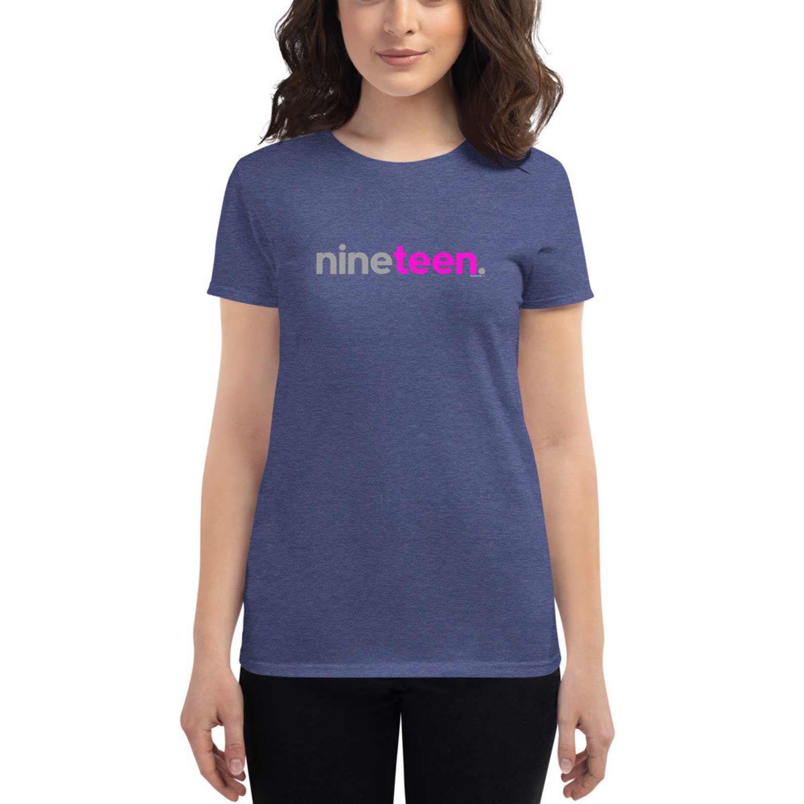 19th Birthday Shirt 19 Nineteen | Girls Women Teen Gifts Decorations ...