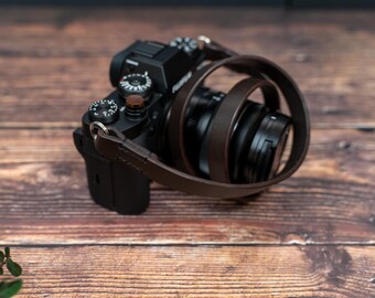 Horween Leather Camera Neck Strap - Etsy