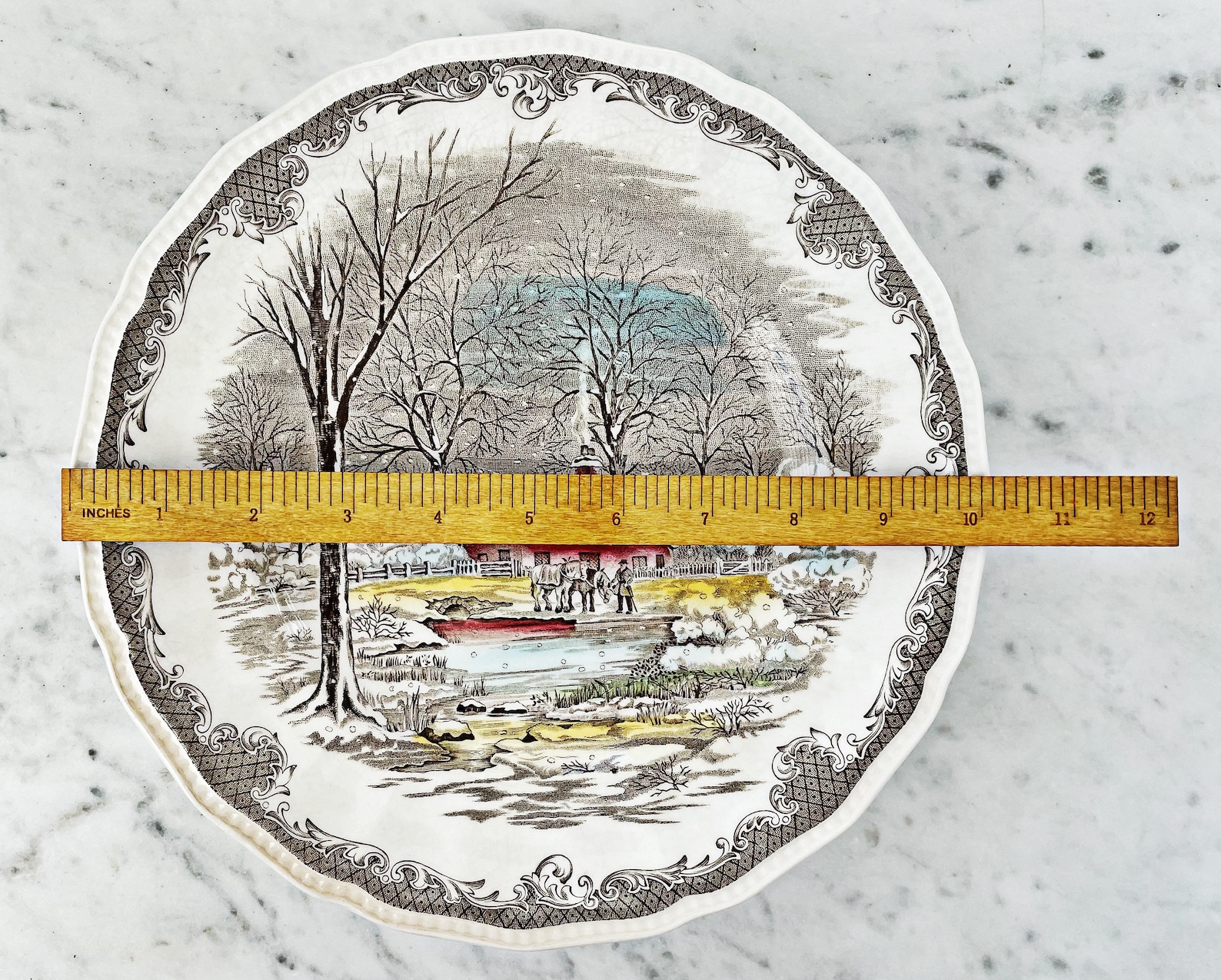 Vintage SHAKESPEARE'S SONNETS Dinner Plates || 10" Round Plate ...