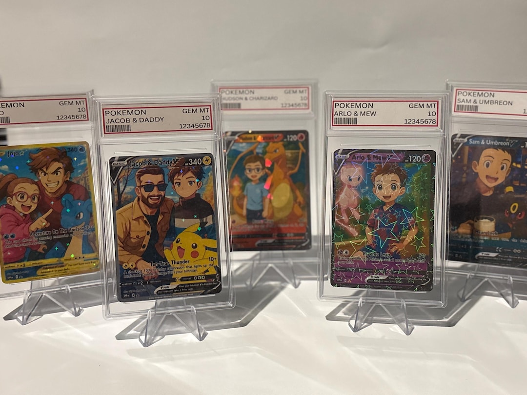 Custom Pokémon Card Personalized | Create Your Own Pokémon Card With ...