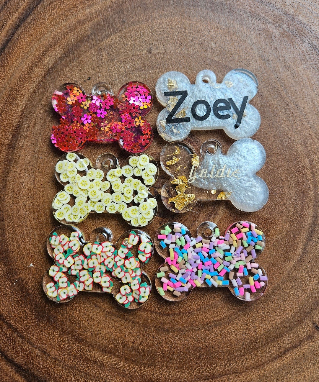 Custom Resin 2 Dog Tags - Etsy