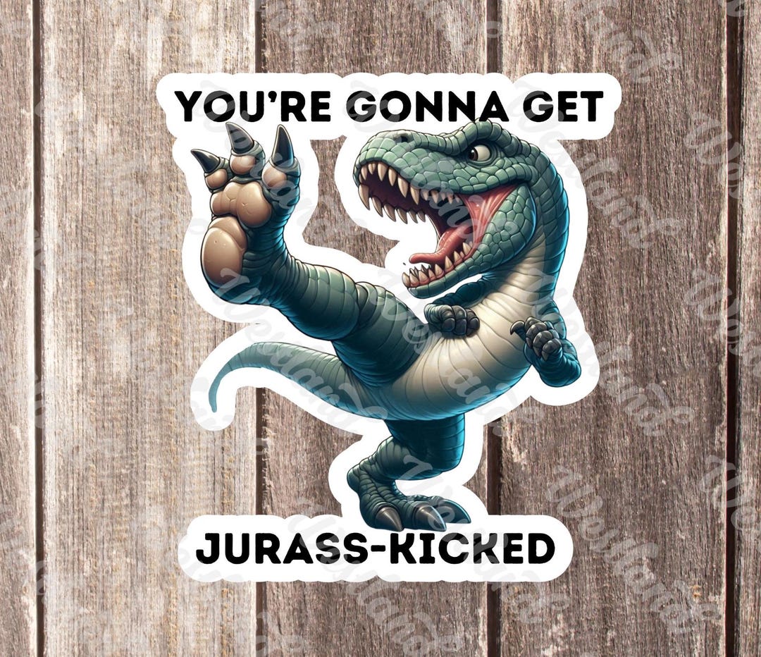 Funny Mom Sticker Dinosaur Stickers Cute Pun Dino Decal for Laptop ...