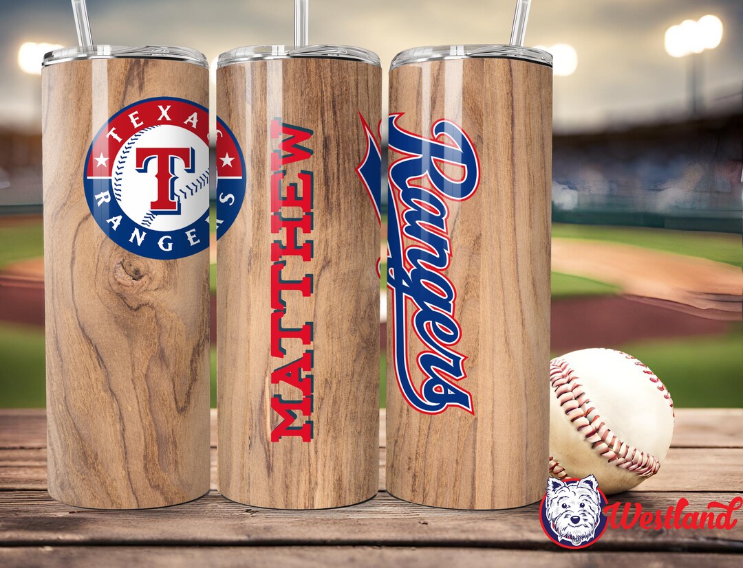 Texas Rangers 20 Ounce Insulated Stainless Steel Drink Tumbler - Etsy