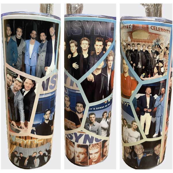 Nsync Glass Tumbler - Etsy