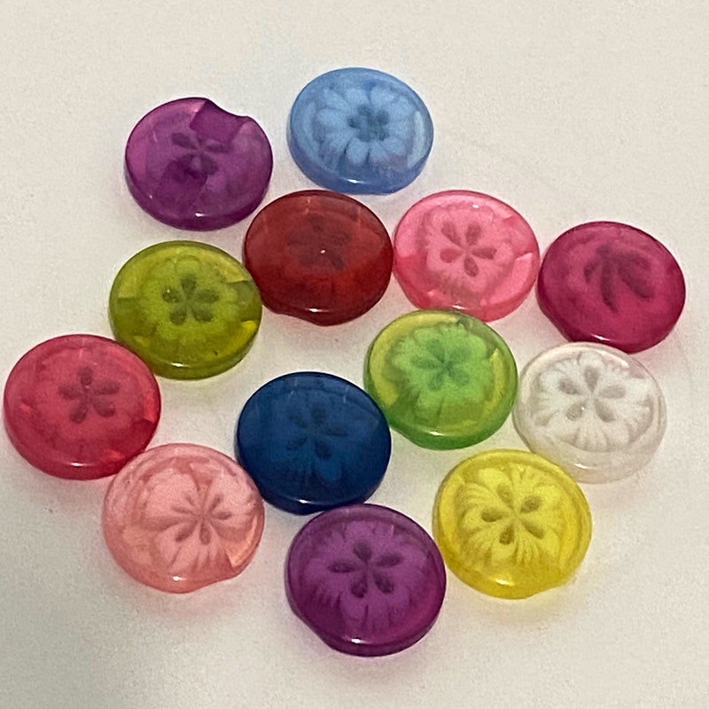 Translucent Buttons - Etsy