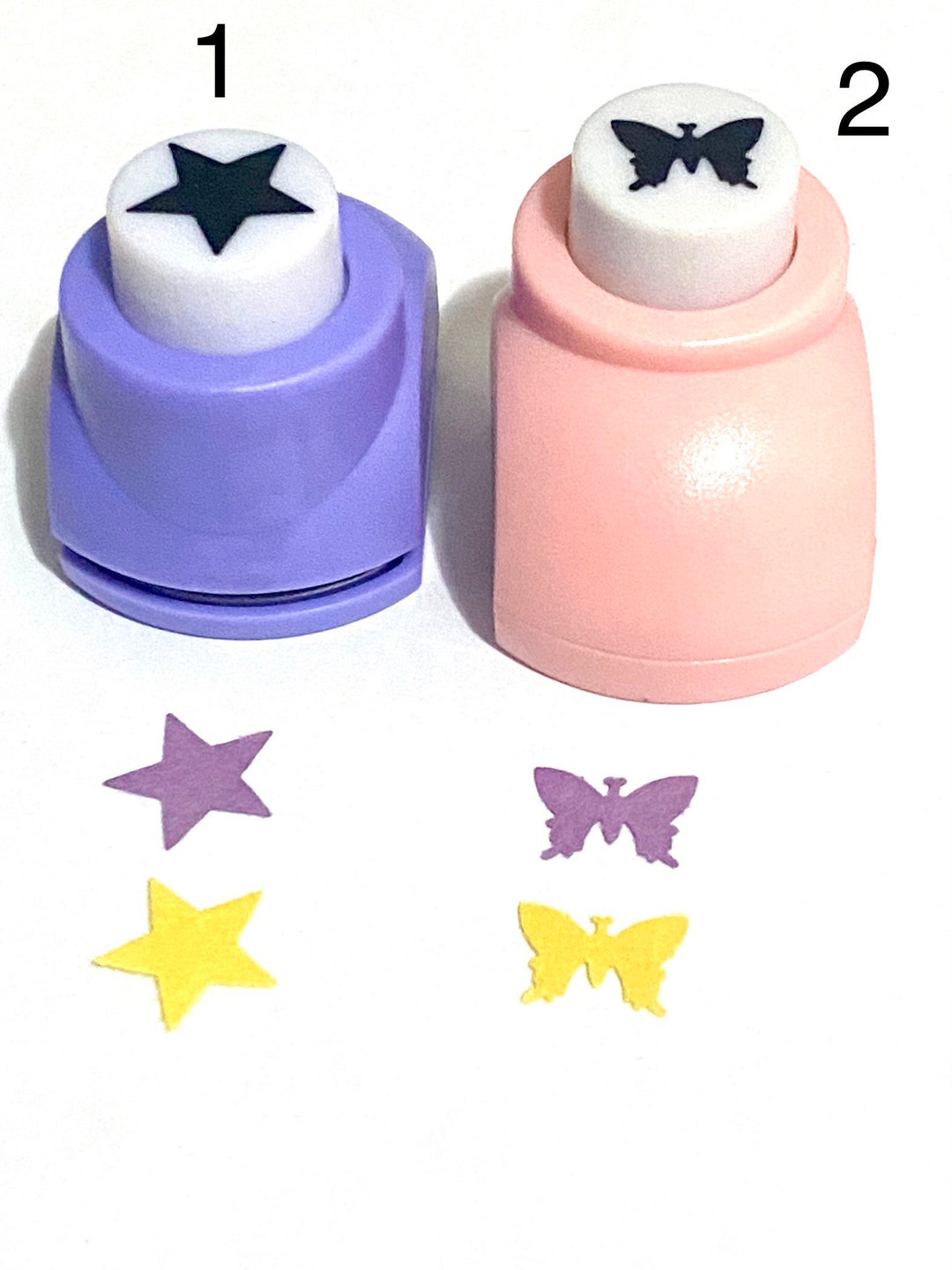 Punch Craft Paper Shapes Big Punches Mixed Colors DIY Craft Supplies ...