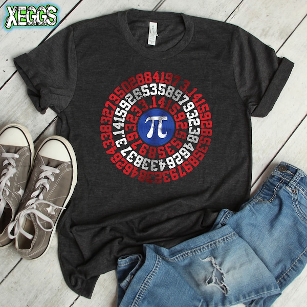 Pi Shirt - Etsy