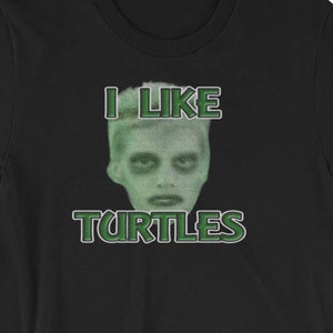 I Like Turtles - Zombie Kid Shirt - Meme Shirt - Zombie Tshirt - Zombie ...