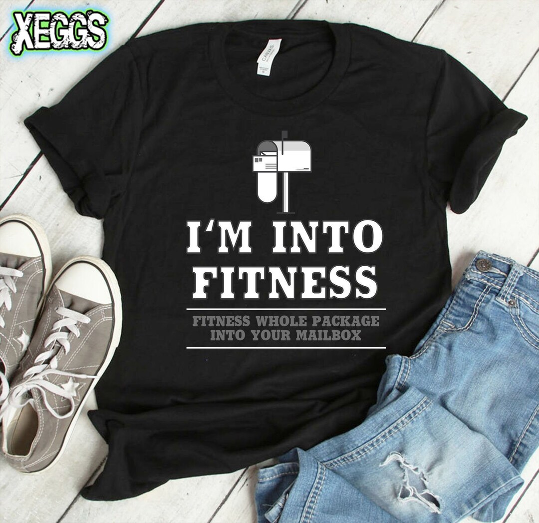 I'm Into Fitness, Postal Worker, Postal Shirt, Rural Carrier, Gift for ...