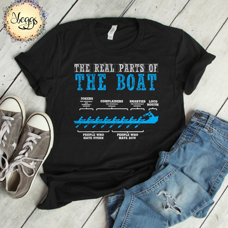 Real Parts of the Boat Funny Rowing T Shirt Rowing Crew - Etsy