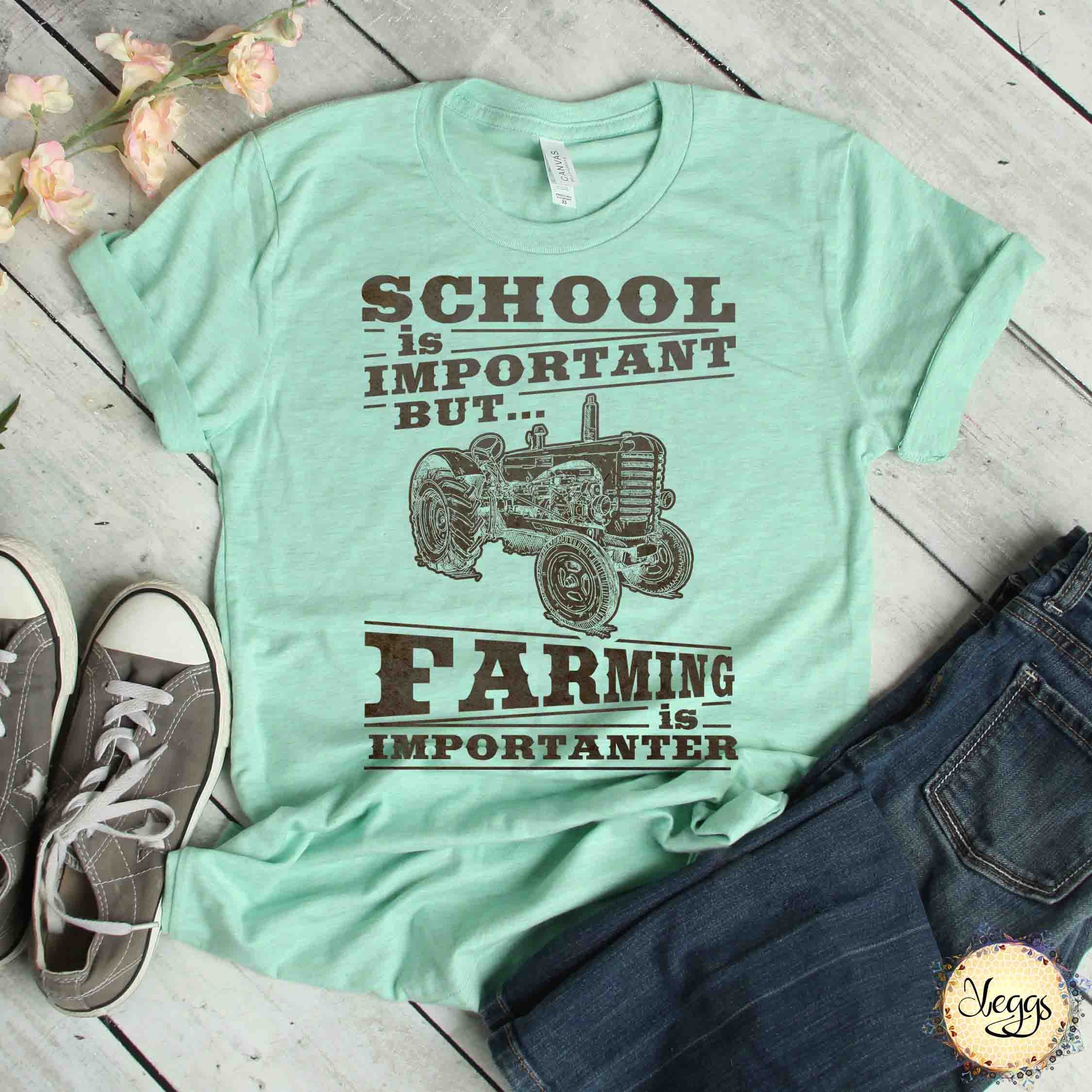 FARM SHIRT FARMER Gift Tractor Gifts Kids Tractor Tshirt | Etsy