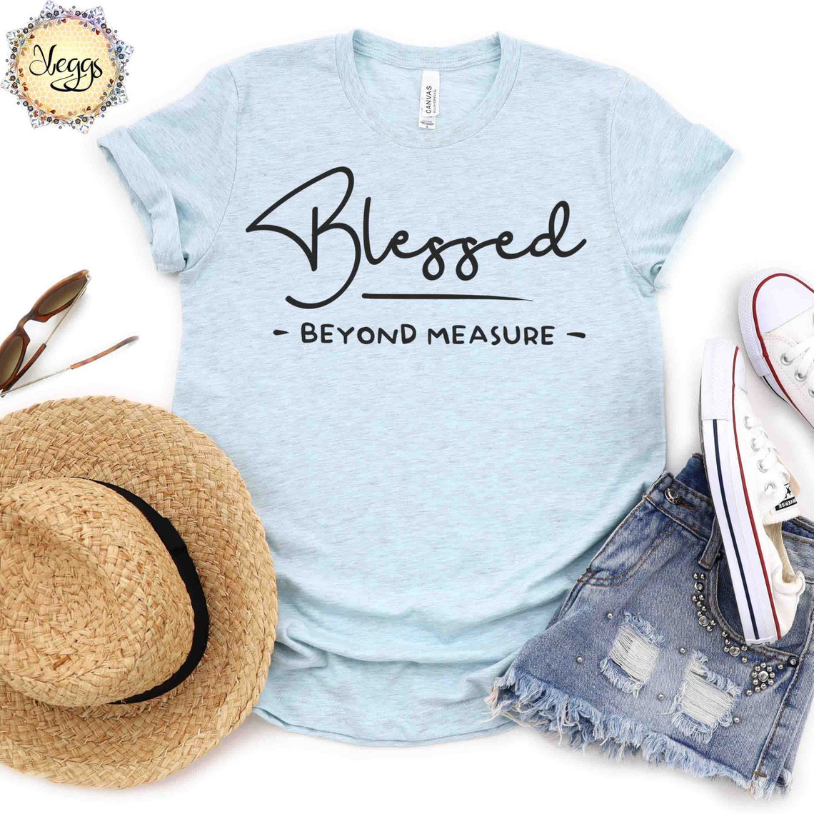 Blessed Beyond Measure Blessed Shirt Christian Shirts - Etsy