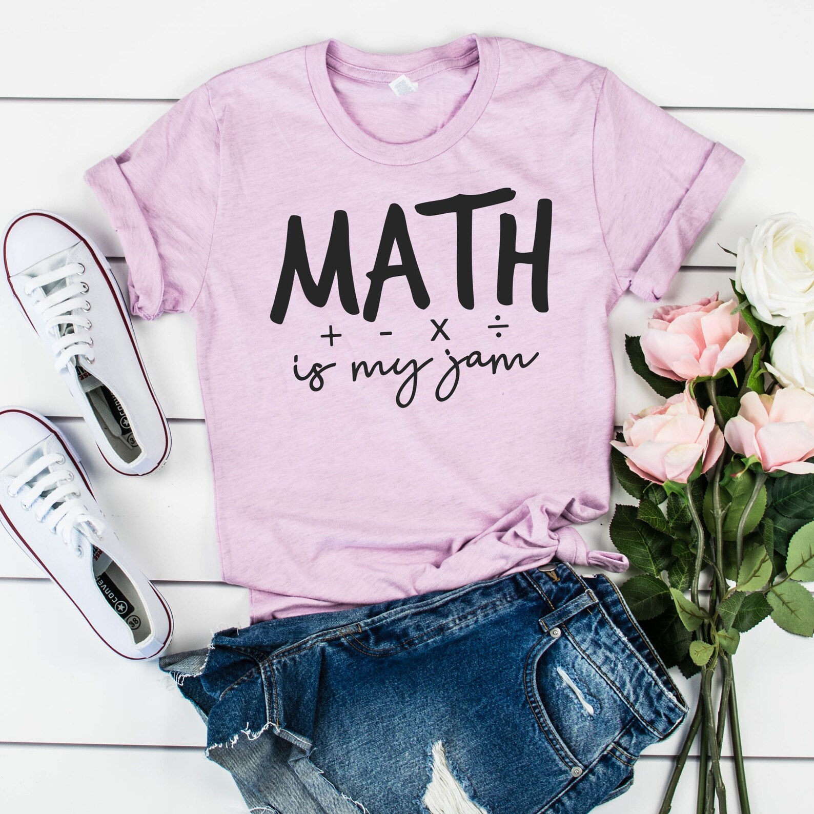 Math is My Jam - Math Teacher Gift - Math Shirt - Back to School - Math ...