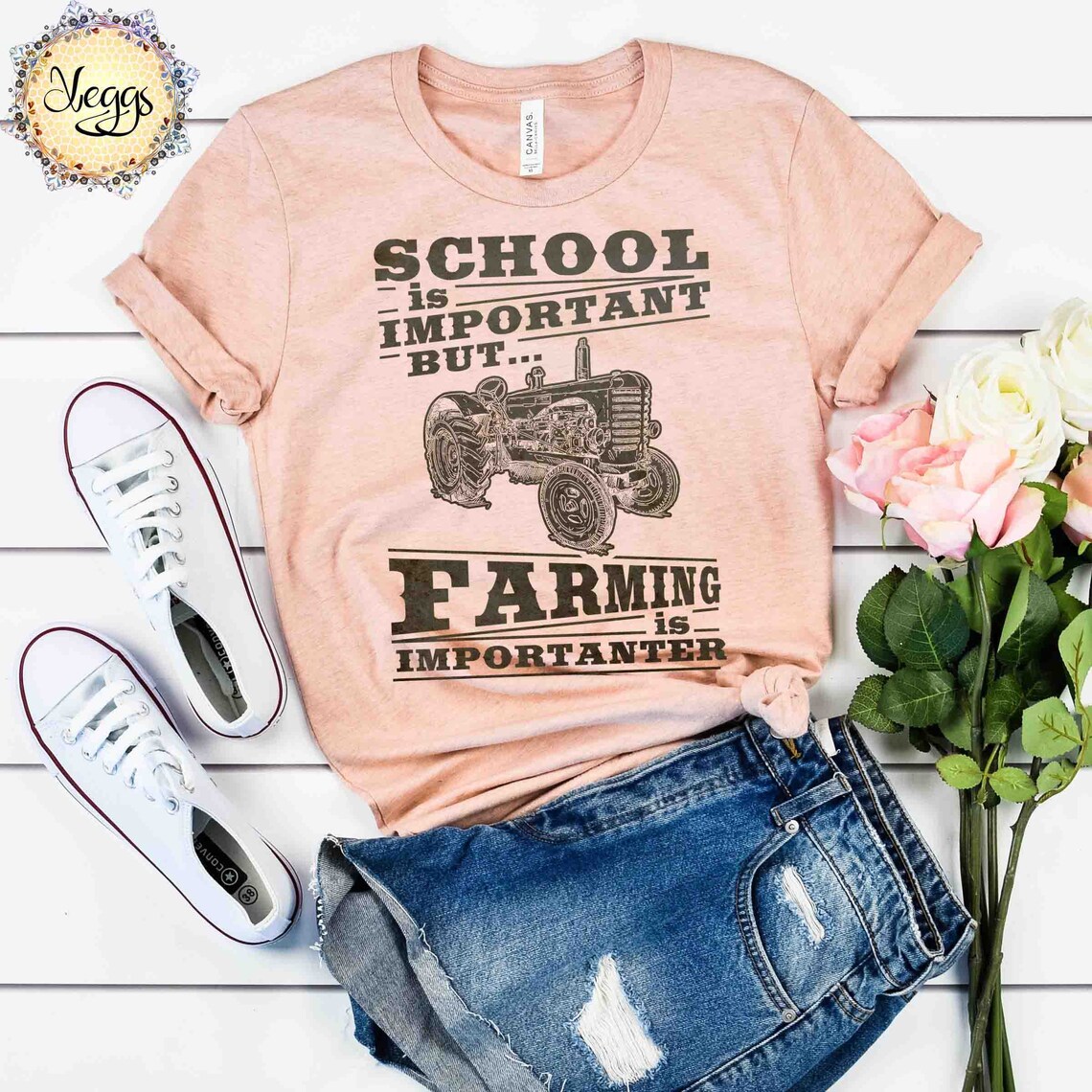 FARM SHIRT FARMER Gift Tractor Gifts Kids Tractor Tshirt | Etsy