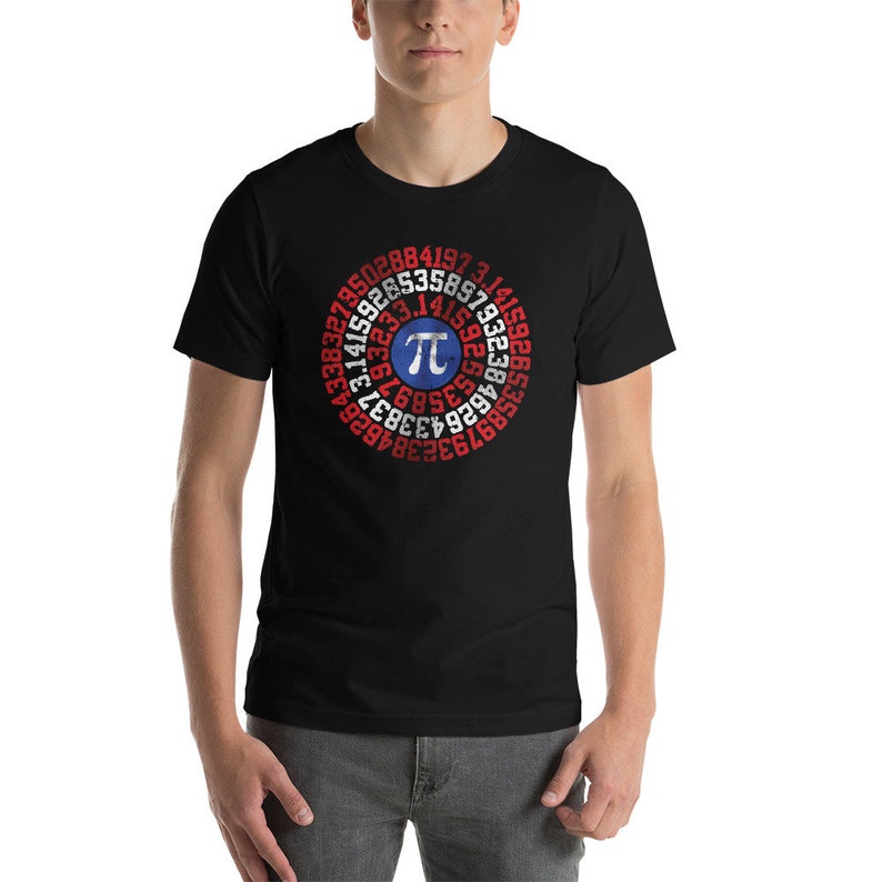 Captain Pi Shirt, Pi, Superhero, Pi Day, Math Shirt, Pi Shirt, American ...