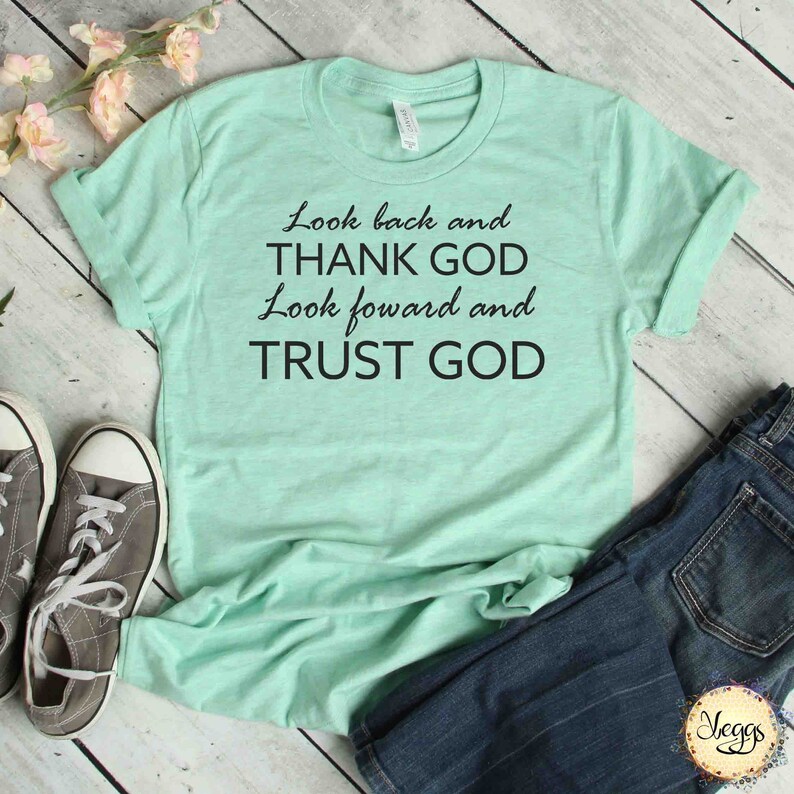 Thank God Trust God Shirt, Christian Shirts, Jesus Shirt, Faith Shirt ...