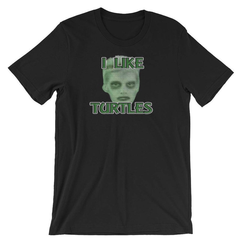I Like Turtles Zombie Kid Shirt Meme Shirt Zombie Tshirt - Etsy