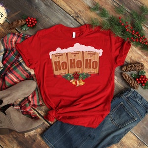 Ho Ho Ho - Christmas Elements - Chemistry Gift - Periodic Table ...