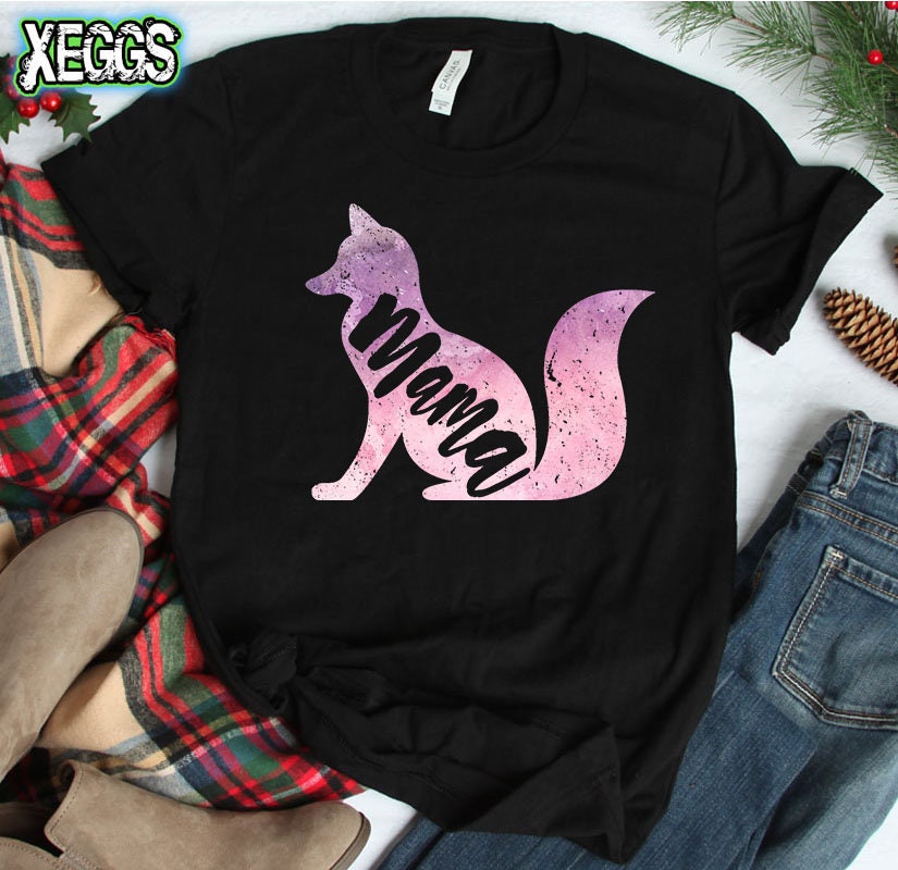 Mama Fox Mothers Day Shirt Fox Shirt First Mothers Day Hot - Etsy