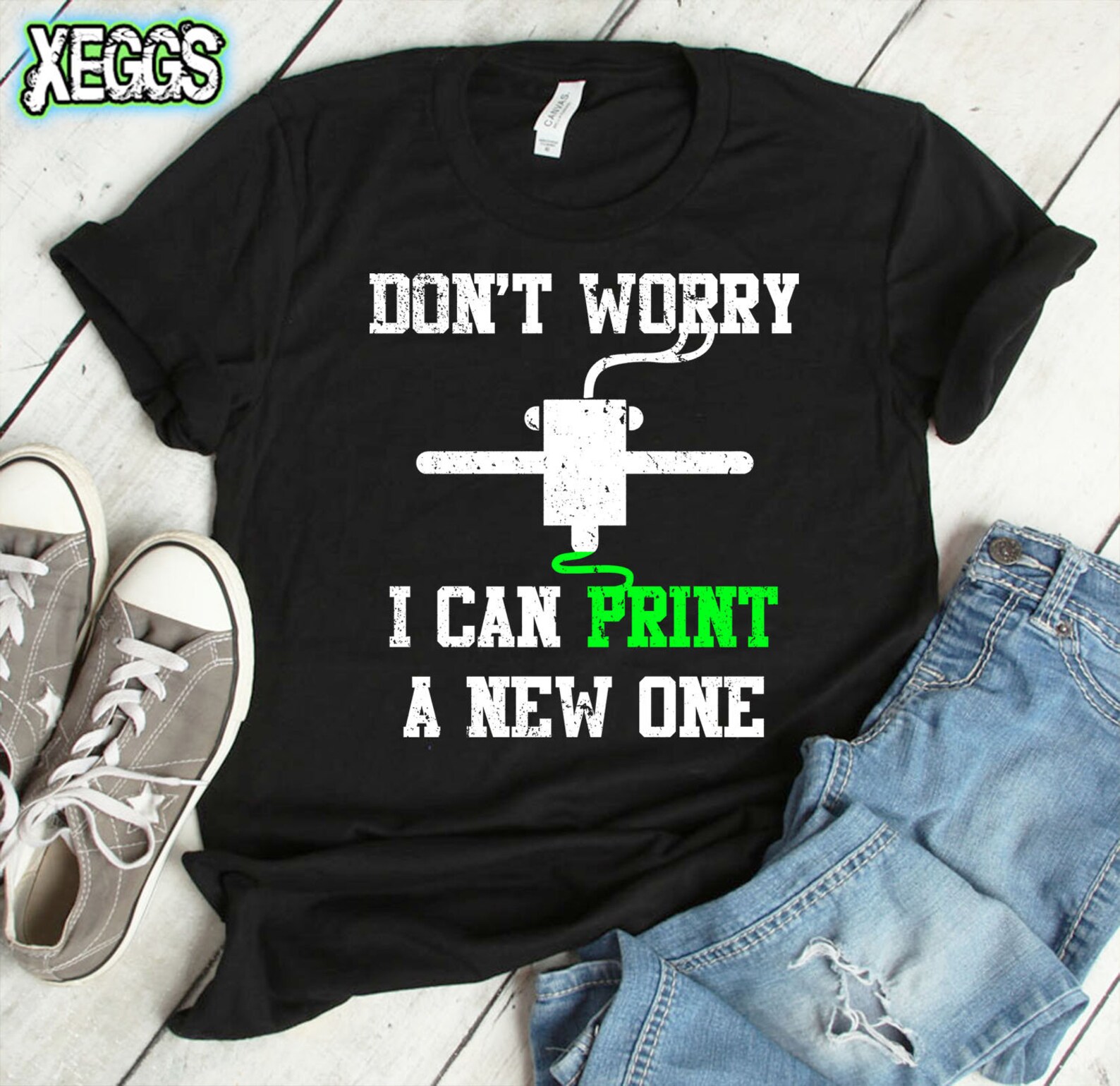 Funny 3D Print Shirt 3D Printer 3D Printing Nerd Shirt | Etsy
