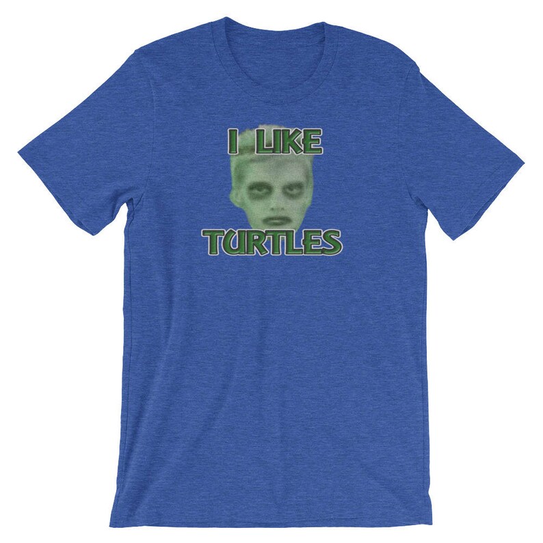 I Like Turtles Zombie Kid Shirt Meme Shirt Zombie Tshirt - Etsy