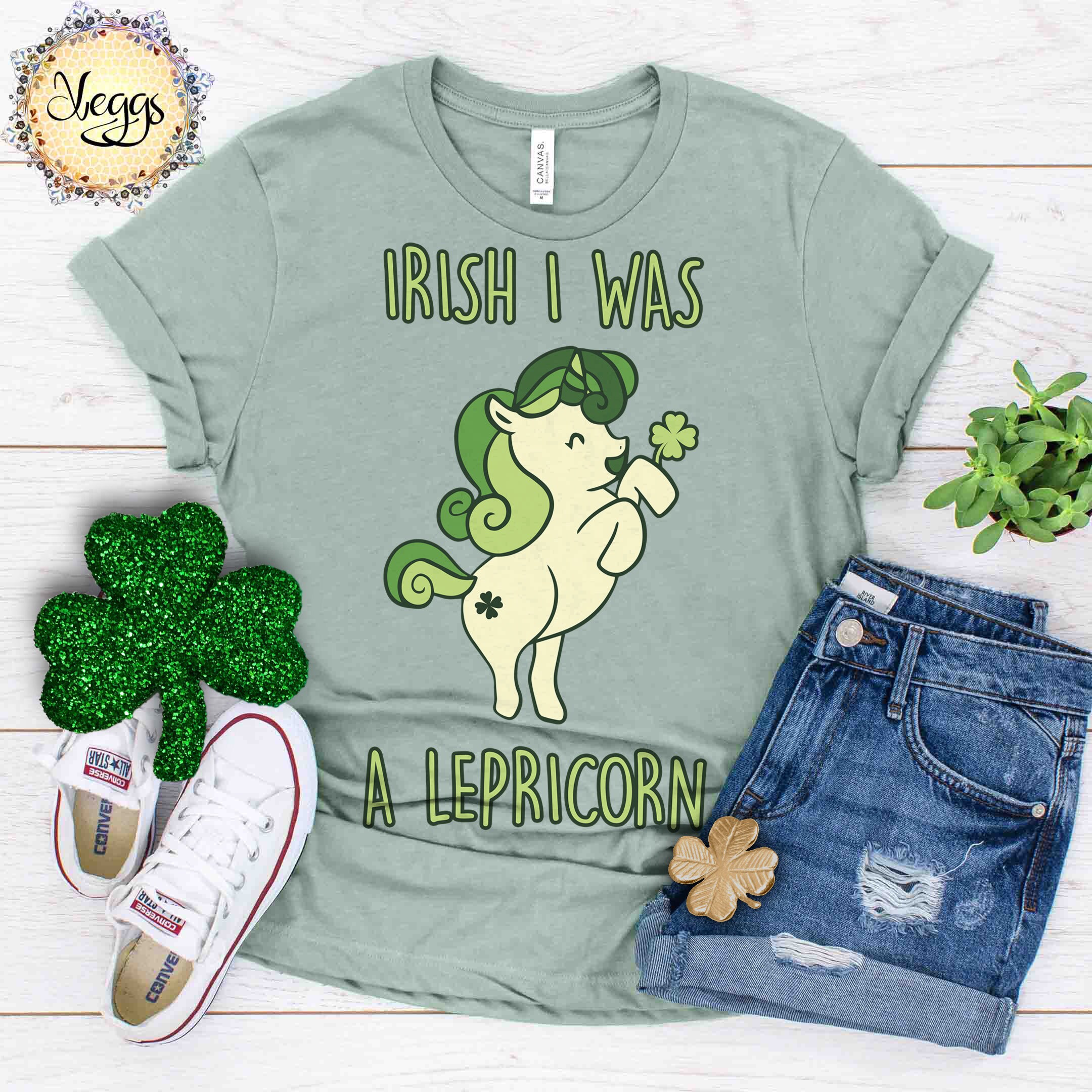 Lepricorn Shirt - Leprechaun Unicorn - Unicorn Shirt - St Patricks Day ...