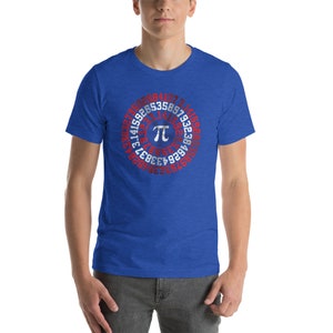 Captain Pi Shirt, Pi, Superhero, Pi Day, Math Shirt, Pi Shirt, American ...
