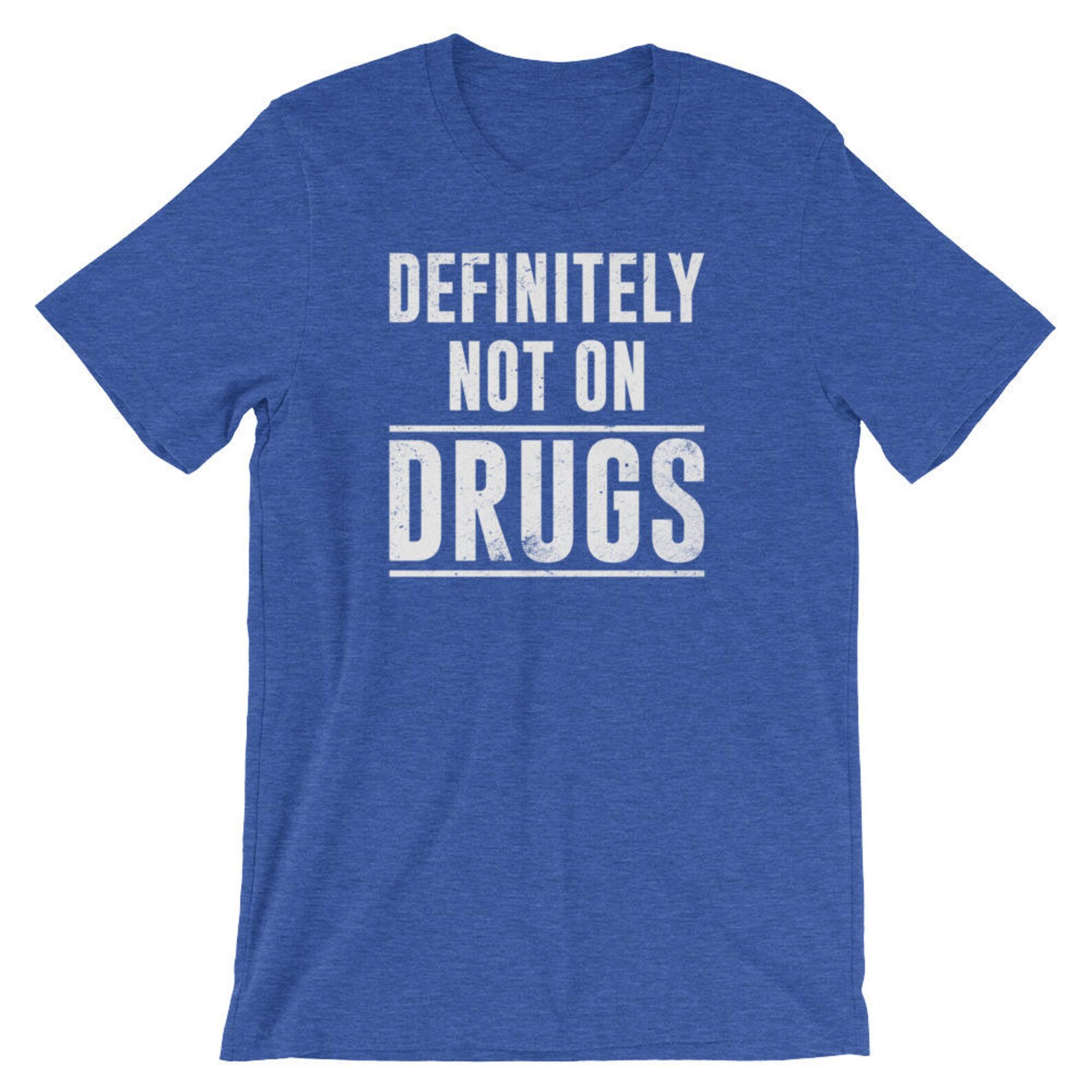 Definitely Not on Drugs T-shirt Funny Drugs Shirt Anti-drugs - Etsy