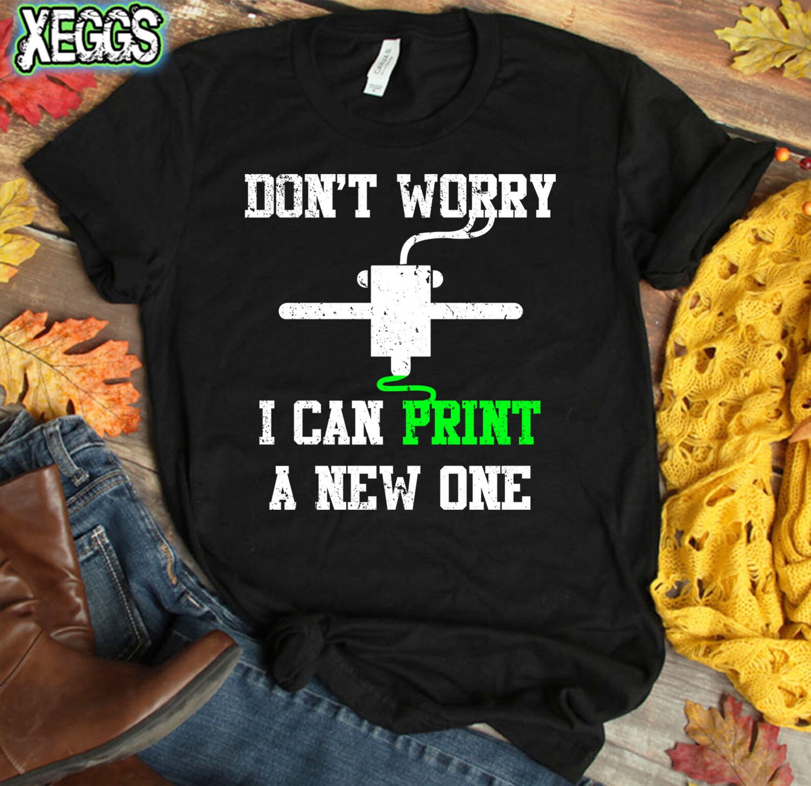 Funny 3D Print Shirt 3D Printer 3D Printing Nerd Shirt | Etsy