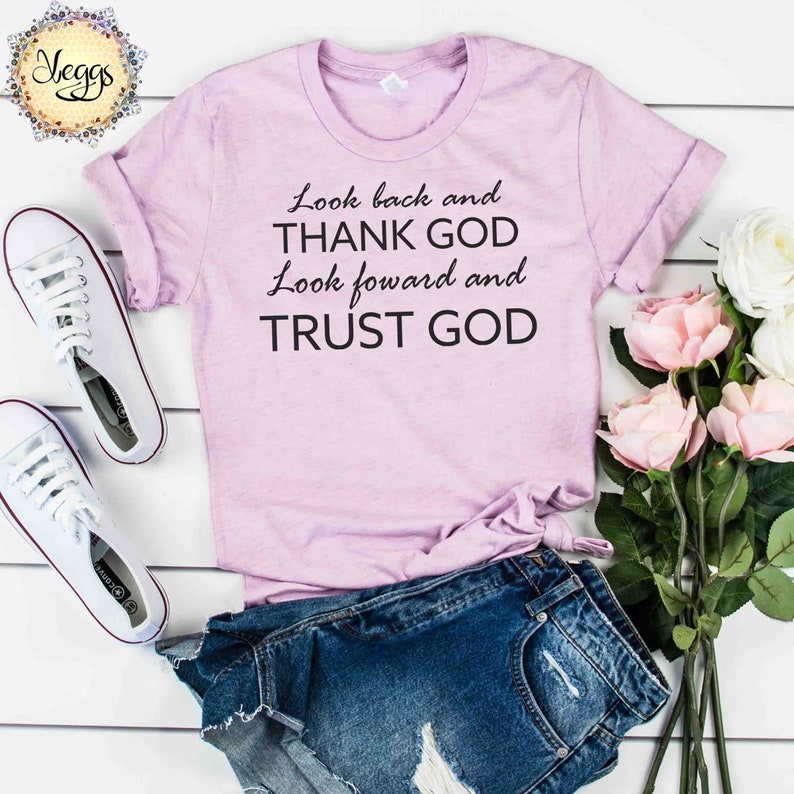 Thank God Trust God Shirt, Christian Shirts, Jesus Shirt, Faith Shirt ...