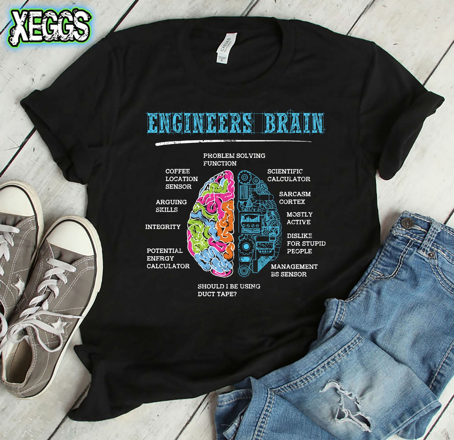 Engineer's Brain, Engineer Gifts, Nerdy Gifts, Nerd, Engineer, Fathers ...